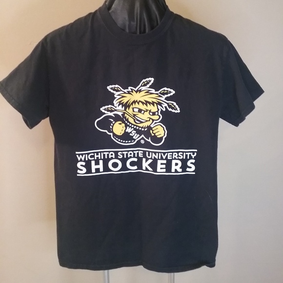 Gildan | Tops | Wichita State University T Shirt | Poshmark